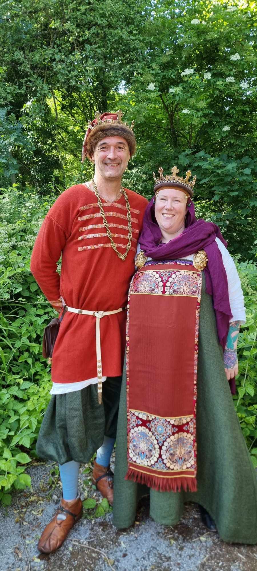 Their Royal Majesties, Sovereign and Consort of Drachenwald